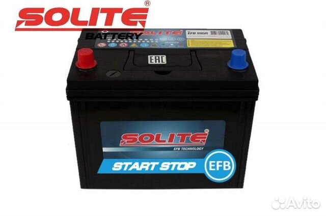 Акб EFB D23 Q85R 70ач 730А JIS Solite купить в Санкт-Петербурге FURUKAWA BATTERY D23 Q85R | Авито