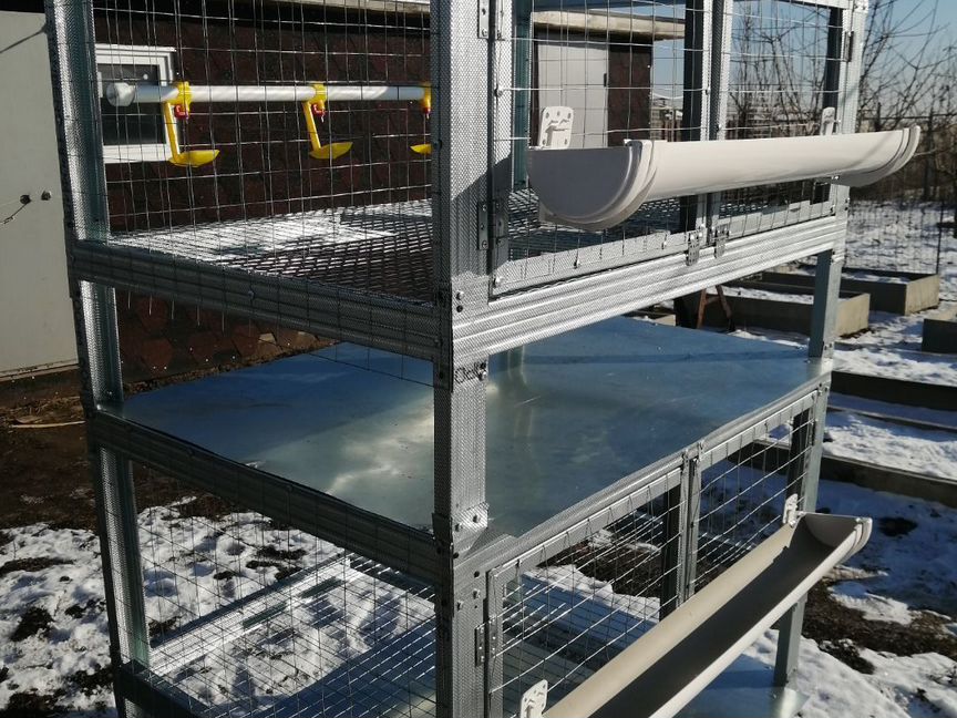 Клетки для кур бройлеров