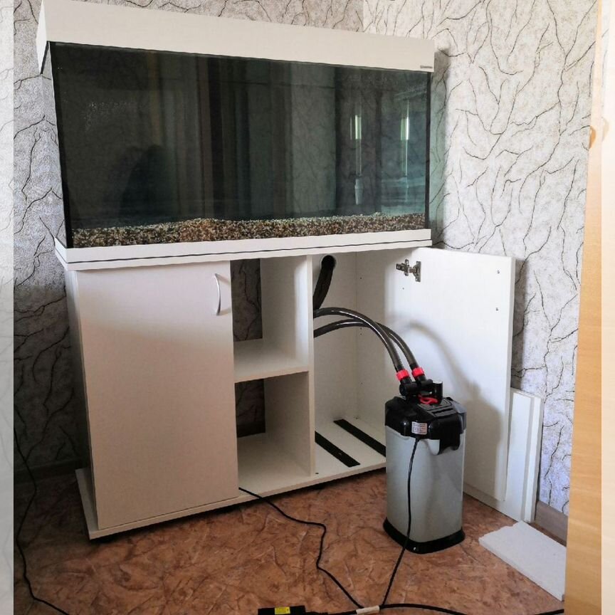 Аквариум 180 литров с тумбой
