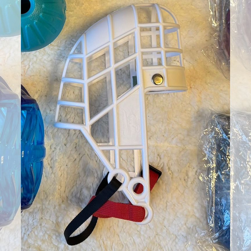 Намордник беговой белый L