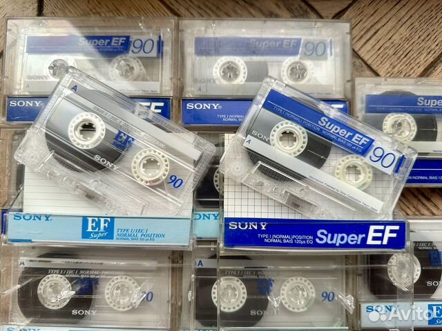 Аудиокассеты Sony Super EF-90, одним лотом купить в Москве ...