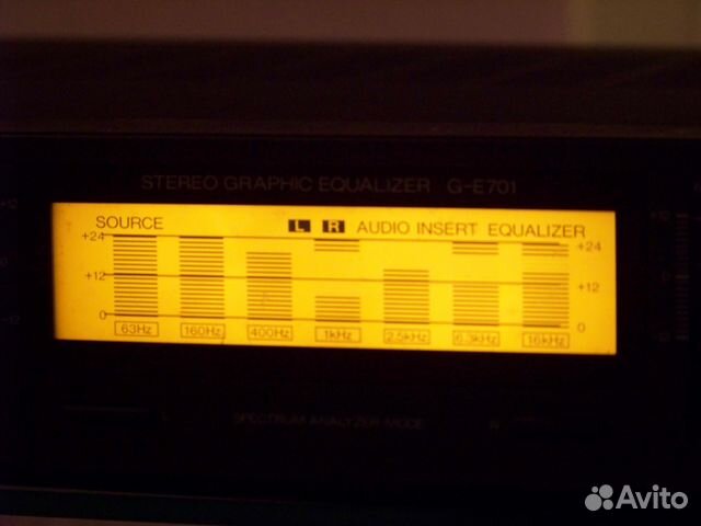 Equalizer Sansui G-E701 со спектроанализом купить в Челябинске | Электроника | Авито