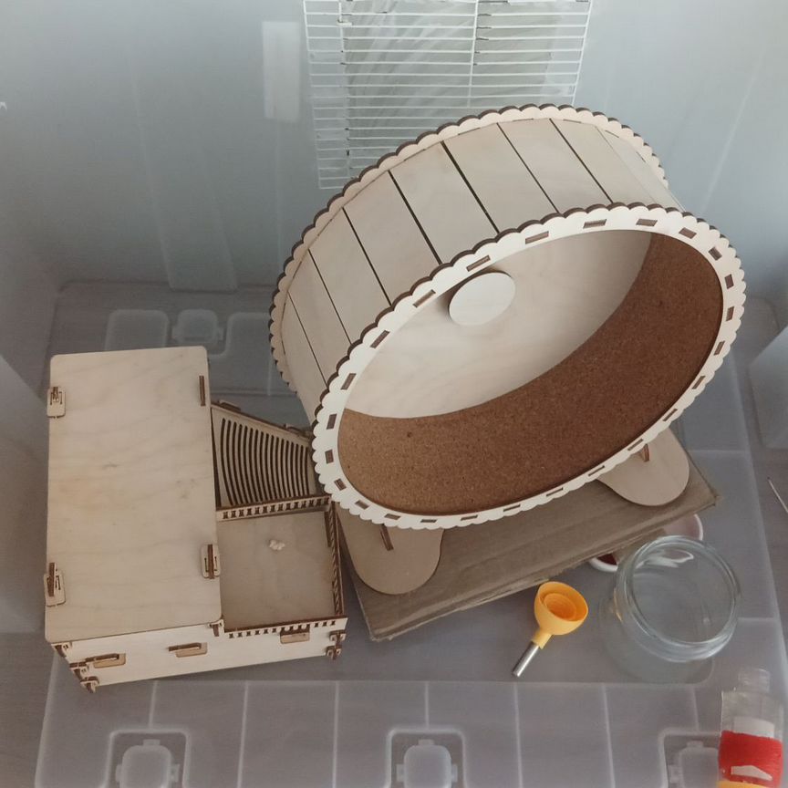 Контейнер для сирийского хомяка