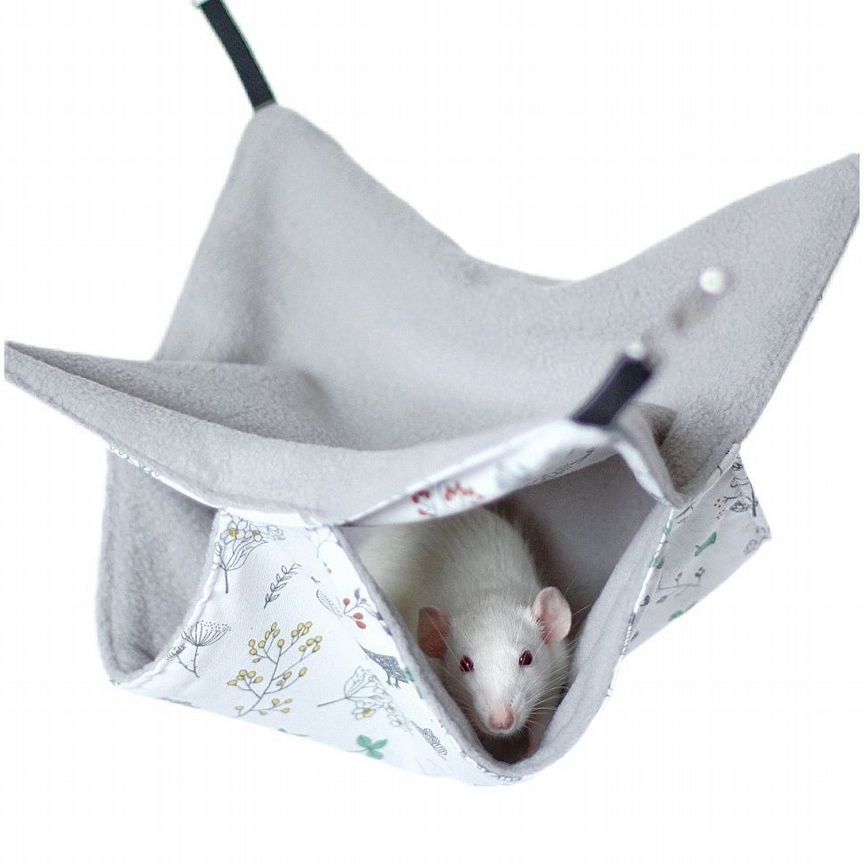 Гамаки двухэтажные для грызунов и хорьков