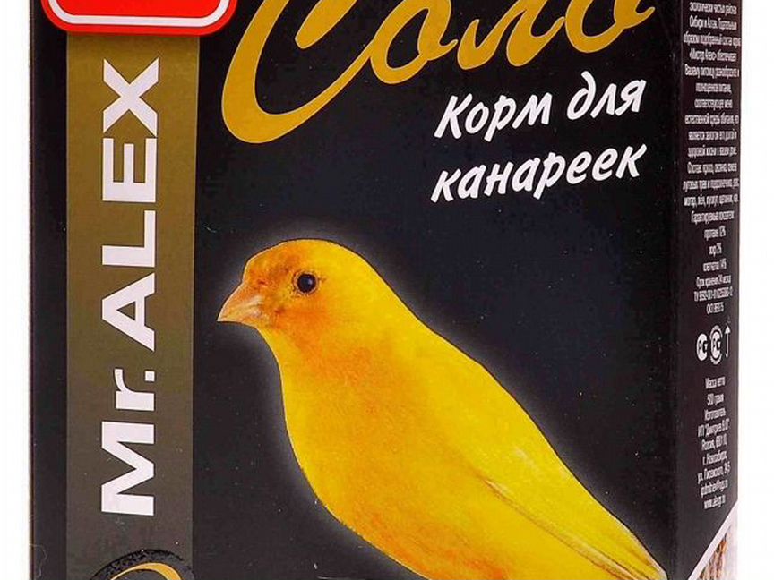 Mr.Alex корм для канареек "Соло"