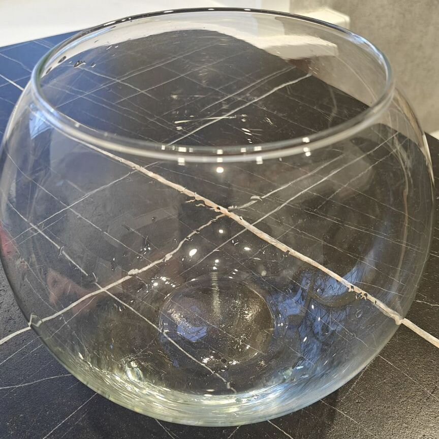 Аквариум круглый 3 литра