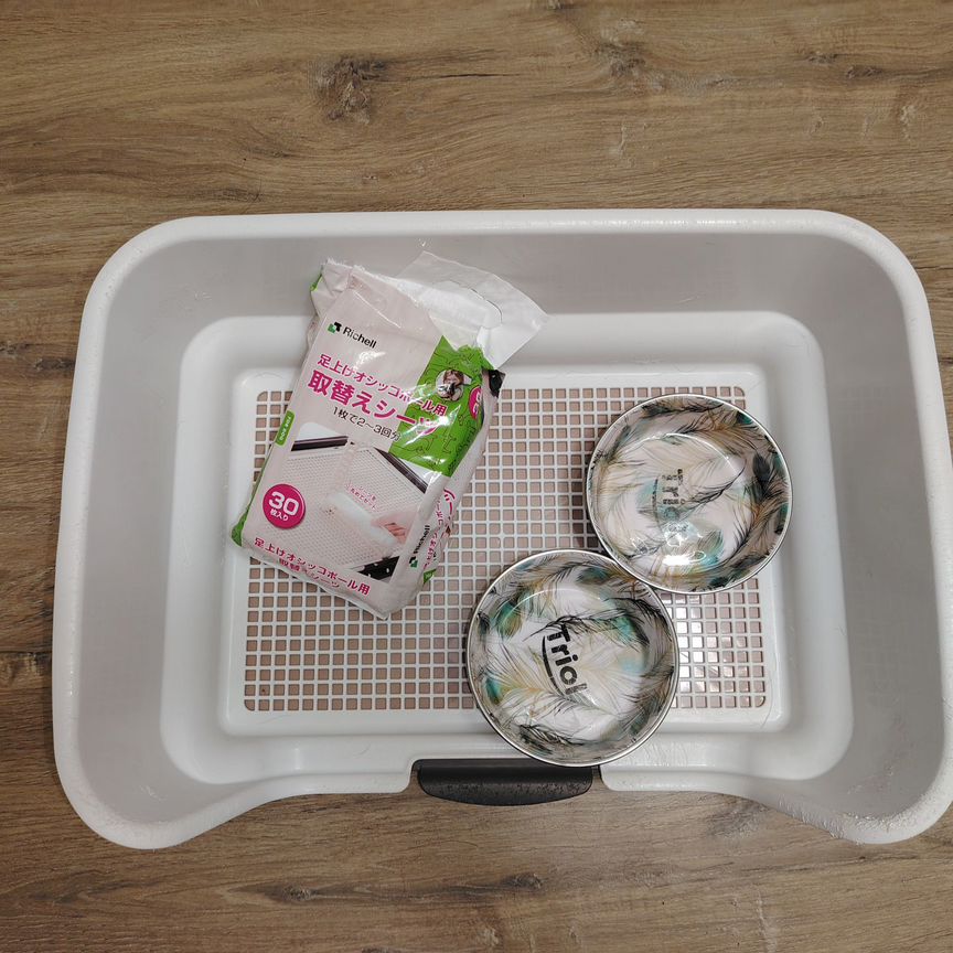 Лоток д/собаки, пеленки, миски