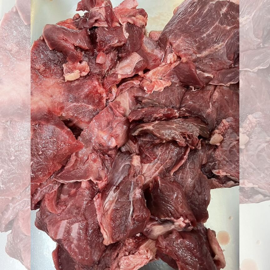 Мясо для собак. Вырезка обрезь