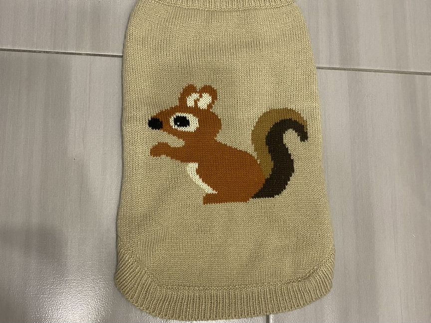Свитер для собаки с рисунком, кофта