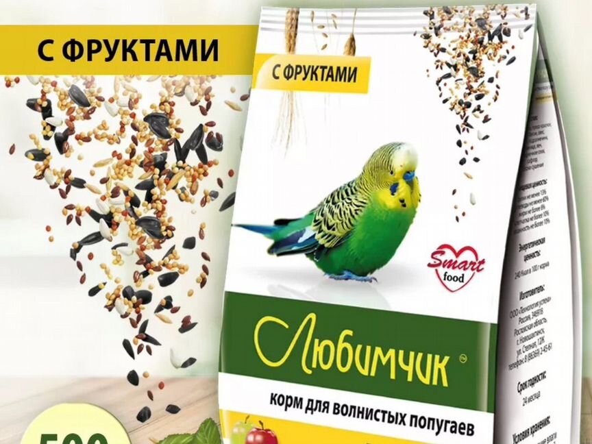 Корм для попугая