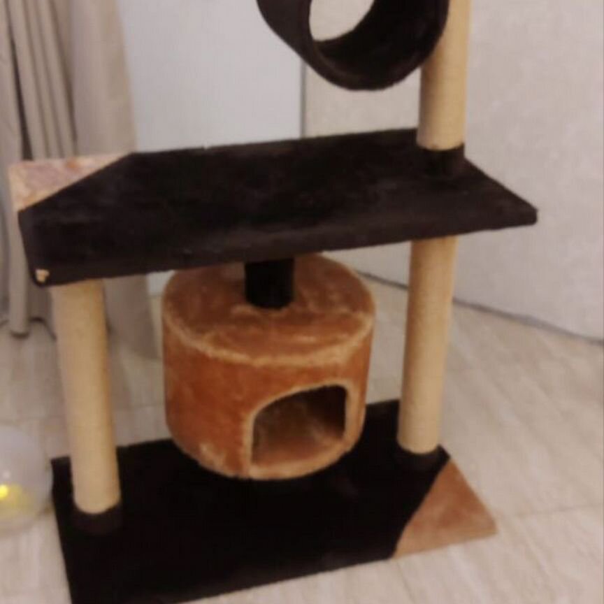 Когтеточка с домиком бу