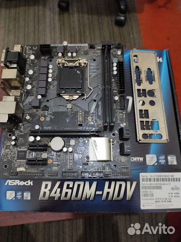 Asrock b460m-hdv lga1200 купить во Владикавказе | Электроника | Авито