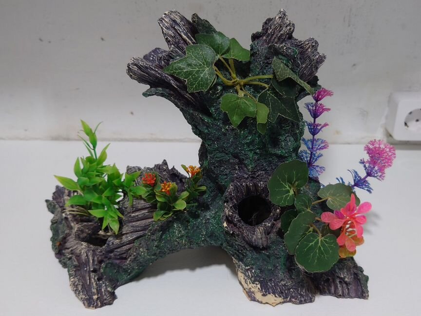 Украшение для аквариума, фильтр и терморегулятор