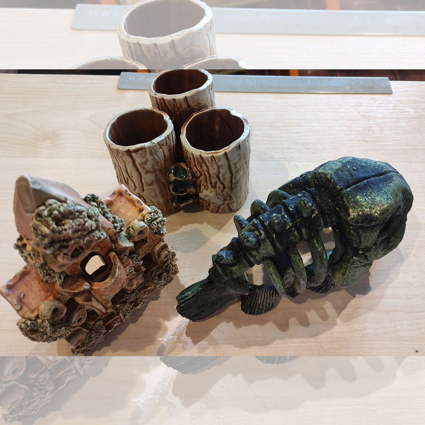 Грот для аквариума