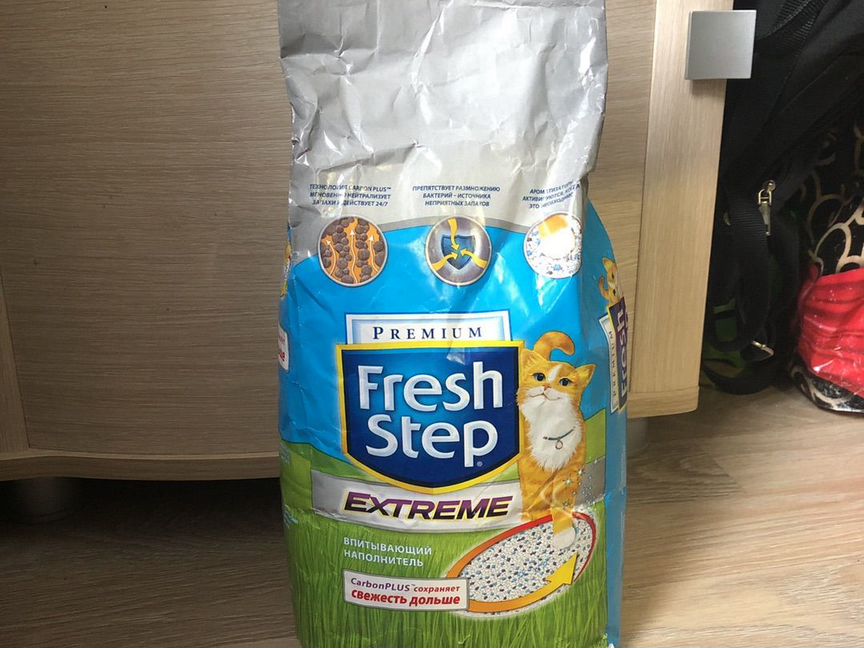 Наполнитель для кошачьего туалета Fresh Step