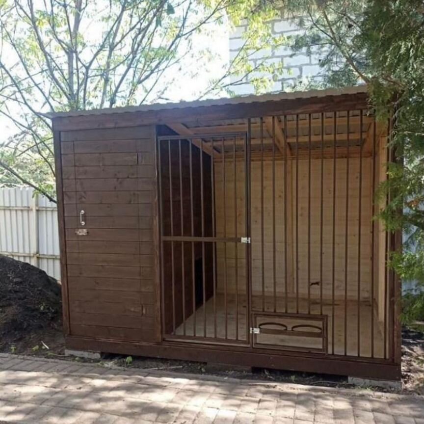 Вольер для собак производство