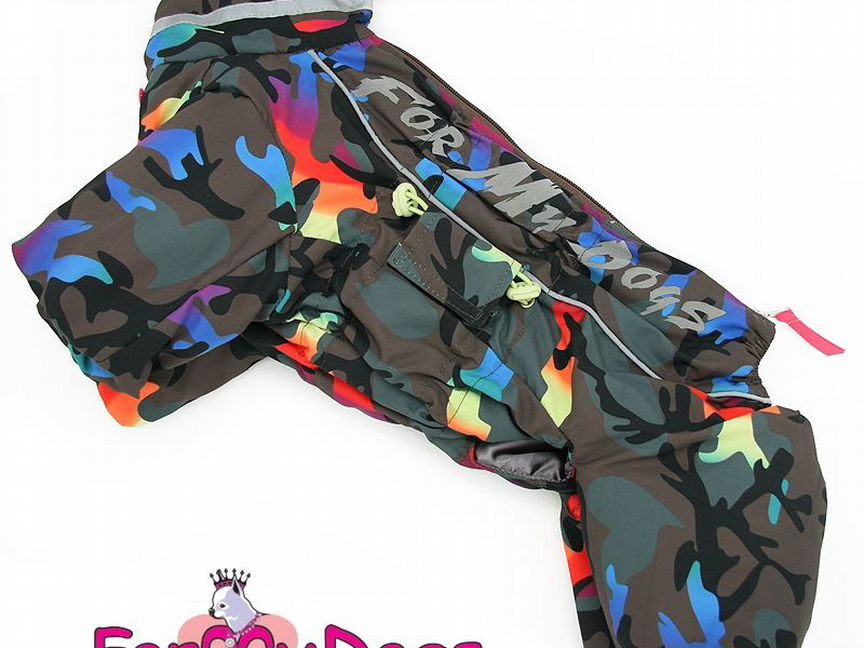 Комбинезон для собаки мальчика, 33 см по спинке