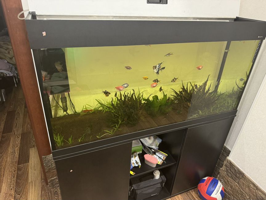 Аквариум с тумбой