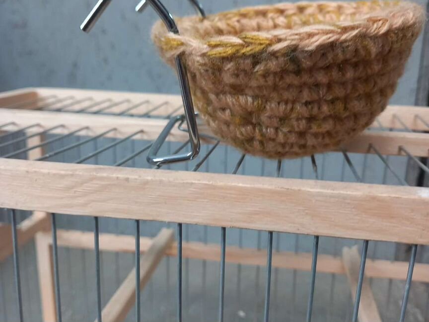 Гнездо для канареек, амадин и других мелких птиц