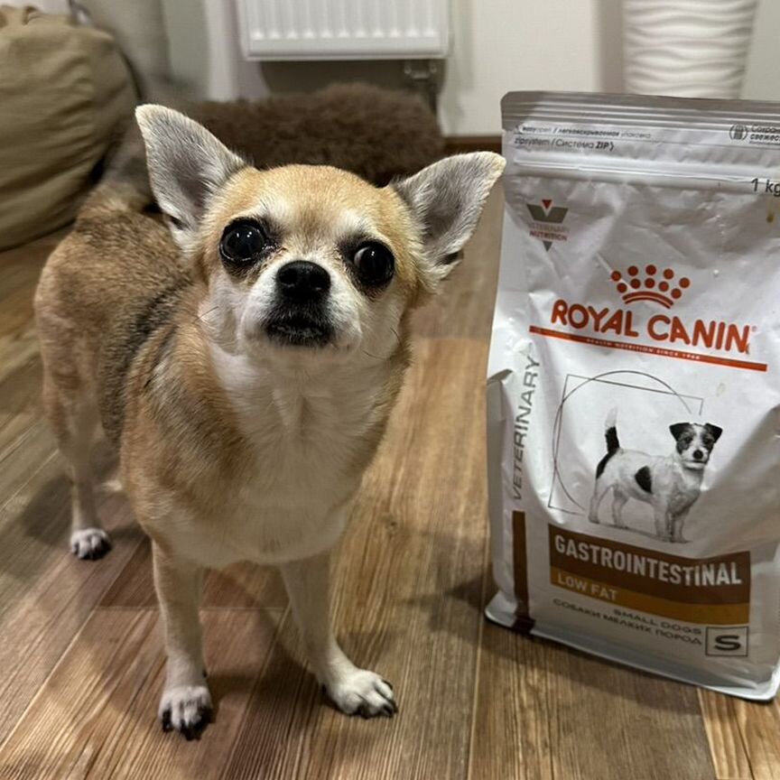 Корм royal canin gastrointestinal low fat 1кг