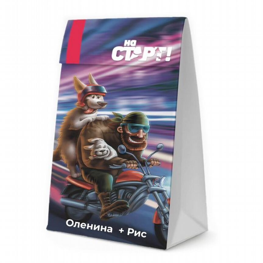 Натуральный сухой корм для взрослых собак «На Стар