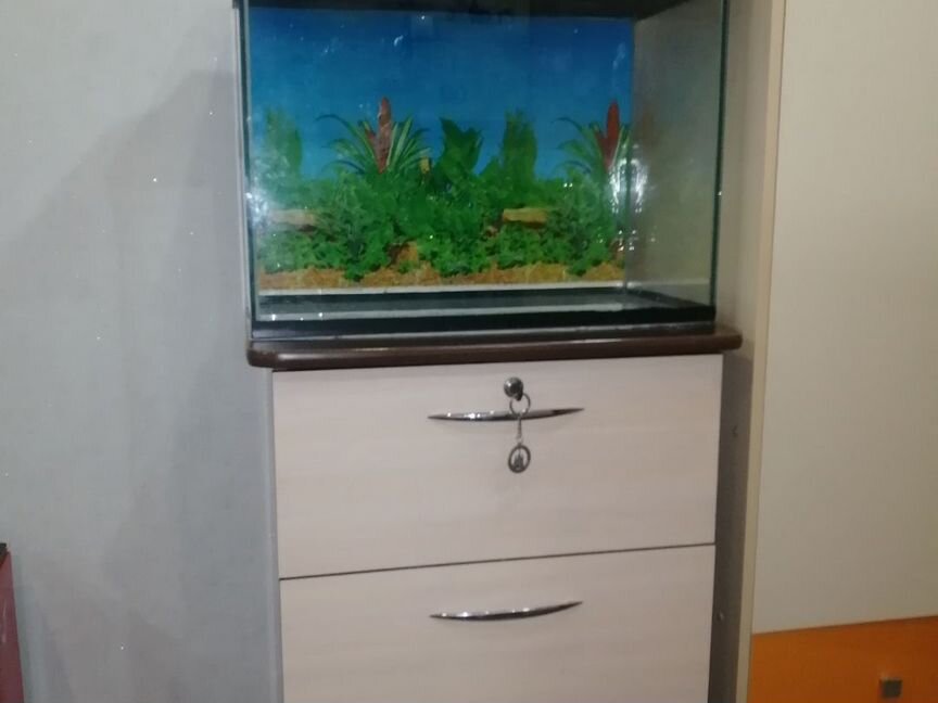 Аквариум с тумбой 72 литра