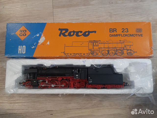 Паровоз BR23 Roco 1/87 купить в Новосибирске | Хобби и отдых | Авито