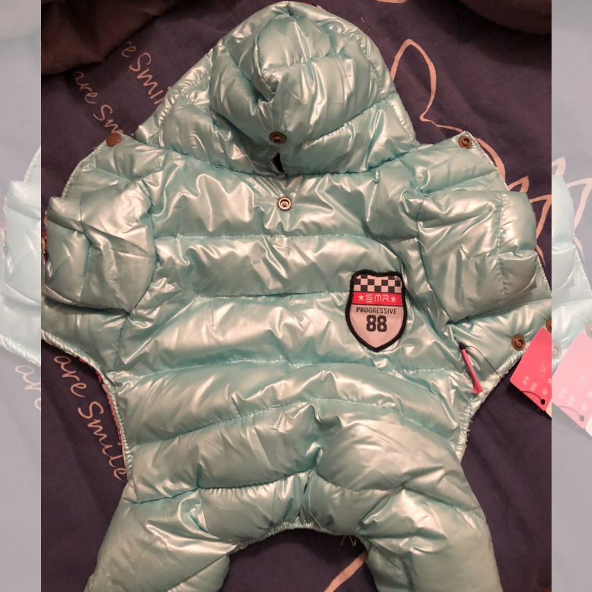 Пуховик для маленьких собачек