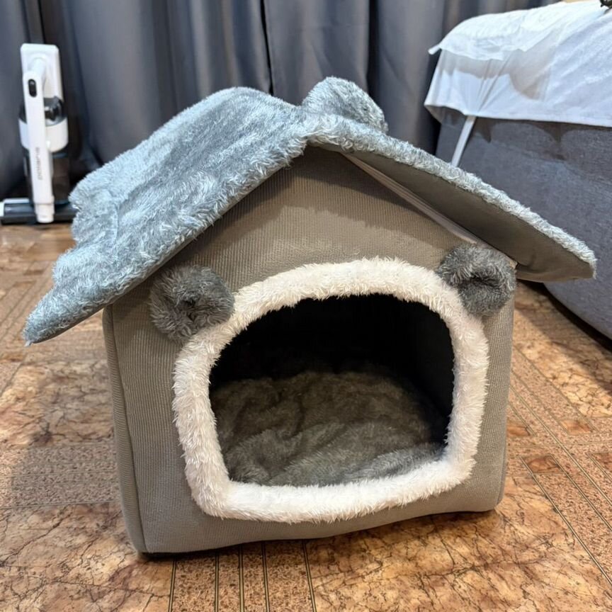 Домик для кошек и собак мелких пород