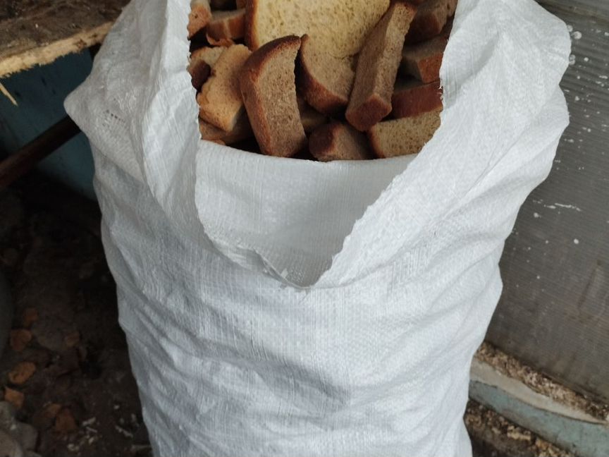 Хлеб сухари для животных