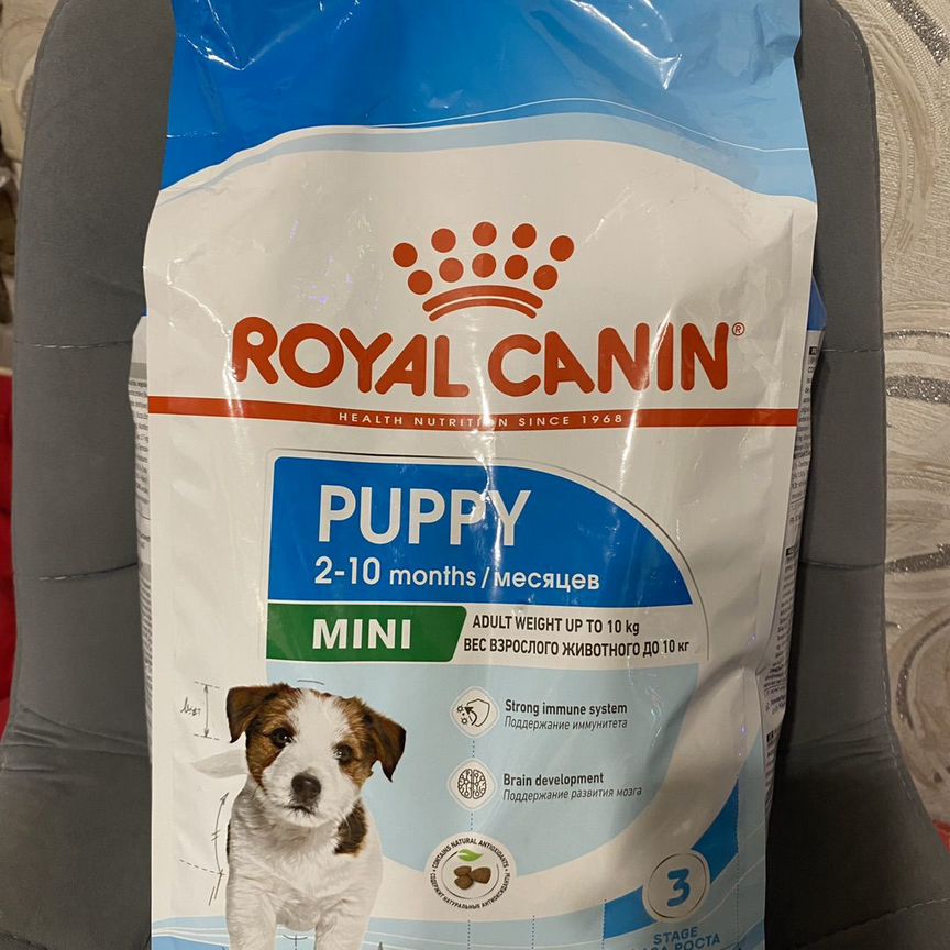 Сухой корм для щенков 2-10 мес. (Mini Puppy), 4кг