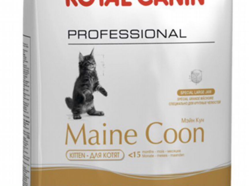 Корм Роял Канин 14 кг для котят мейн-кун