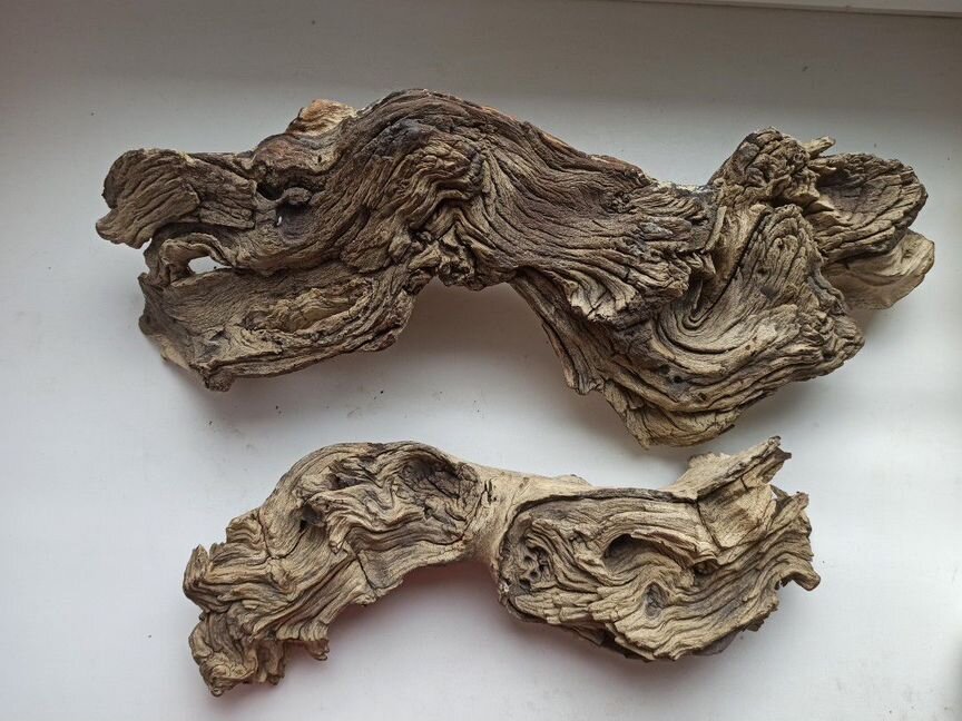 Коряга мопани для аквариума