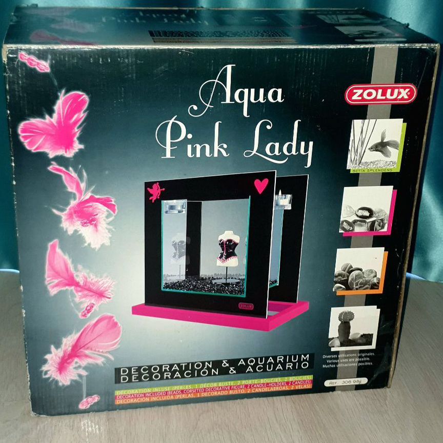 Декоративный аквариум Zolux Aqua Deco "Pink Lady"