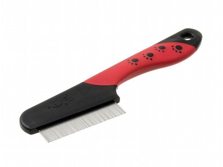 Расческа Hello Pet противоблош. 67 зубьев с эргоно