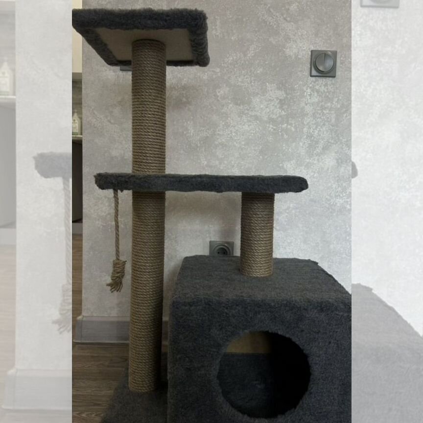 Когтеточка домик для кошки
