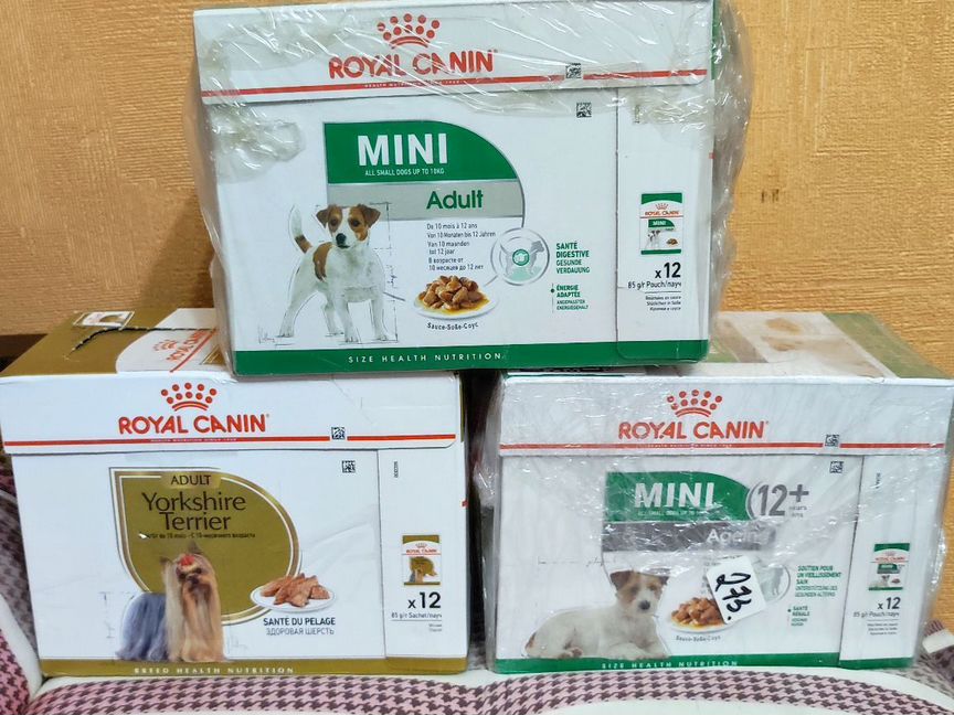 Корм паучи для собак