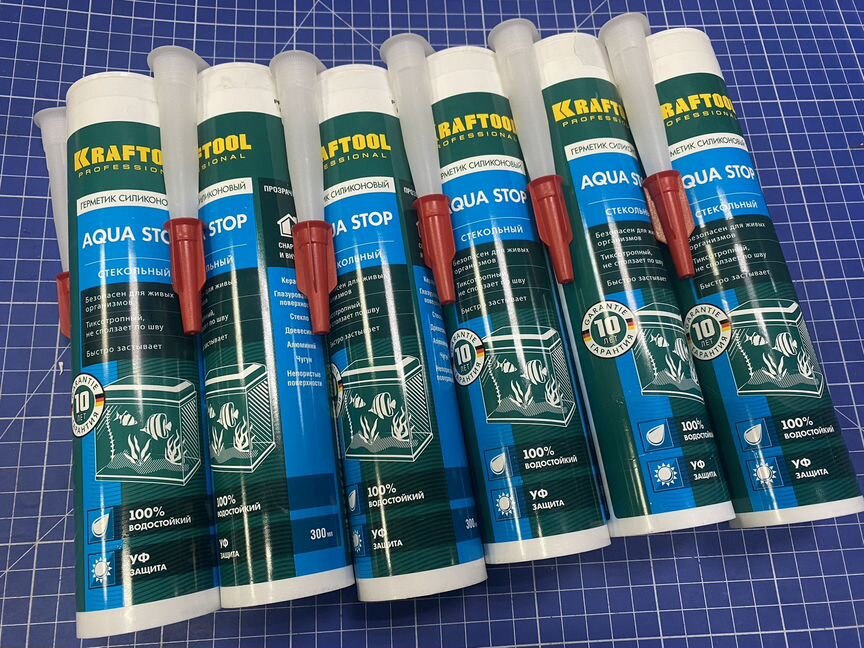 Герметик стекольный аквариумный Kraftool