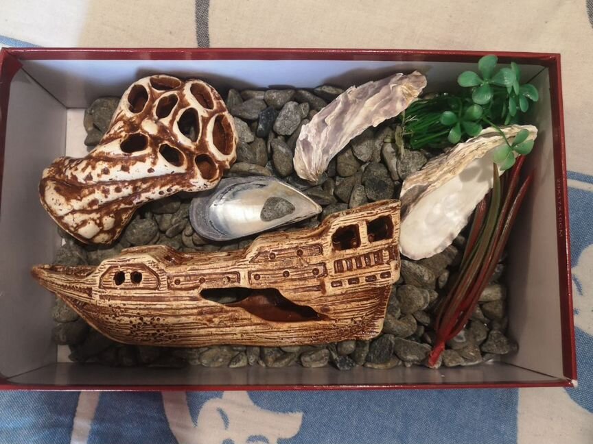 Для аквариума, декорации, грунт