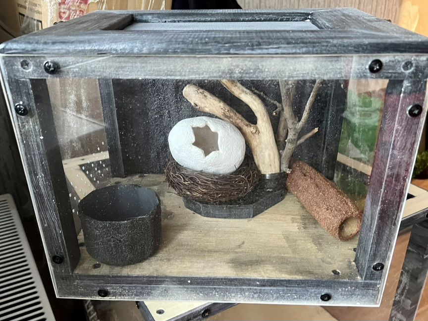 Террариумы, укрытия, термоковрики, влажные камеры