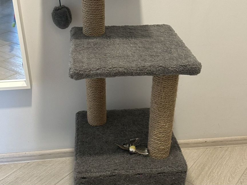 Когтеточка, домик для кошки, лазалка