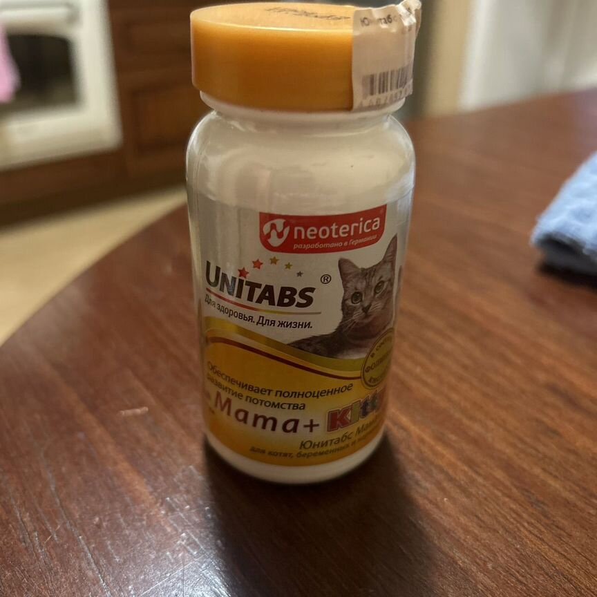 Витамины для беременных кошек, либо котят