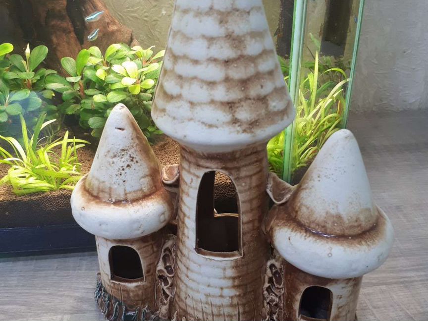 Декор. Замок для аквариума