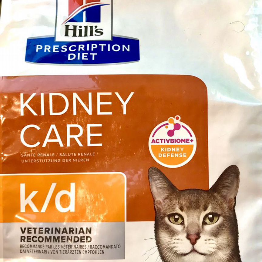 Корм для кошек Hills K/D (Kidney Care). EU