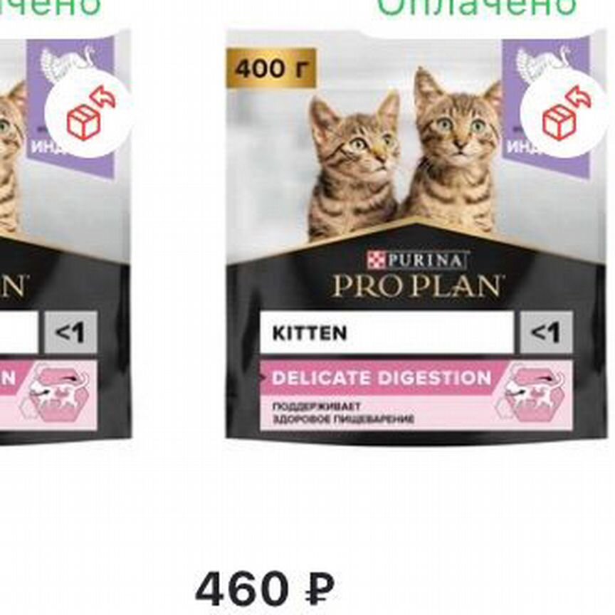 Корм для котят проплан