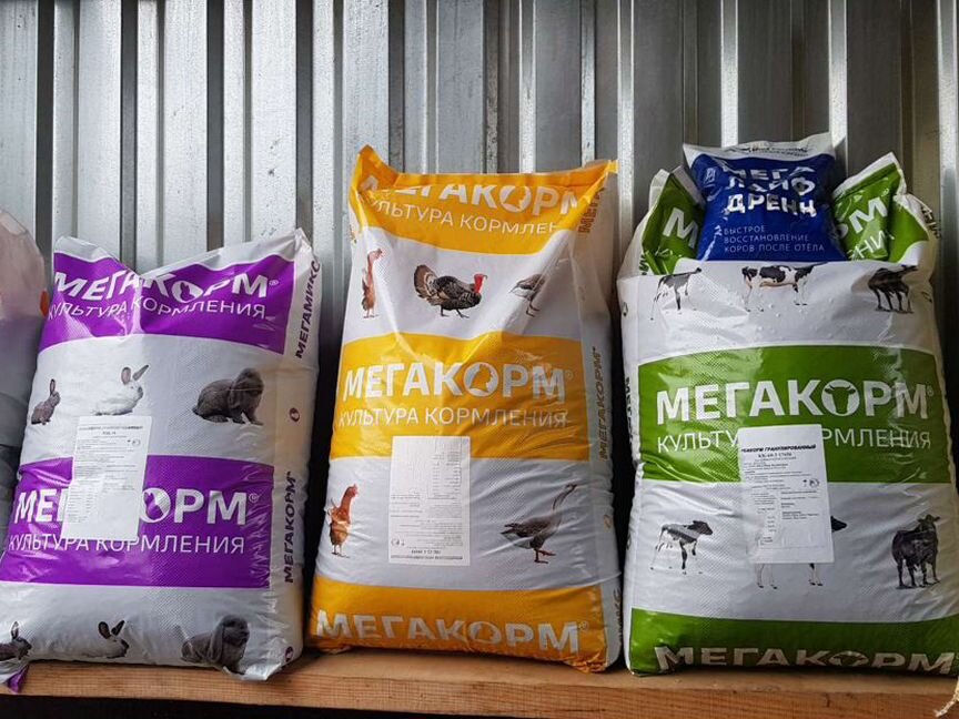 Комбикорм производства мегамикс