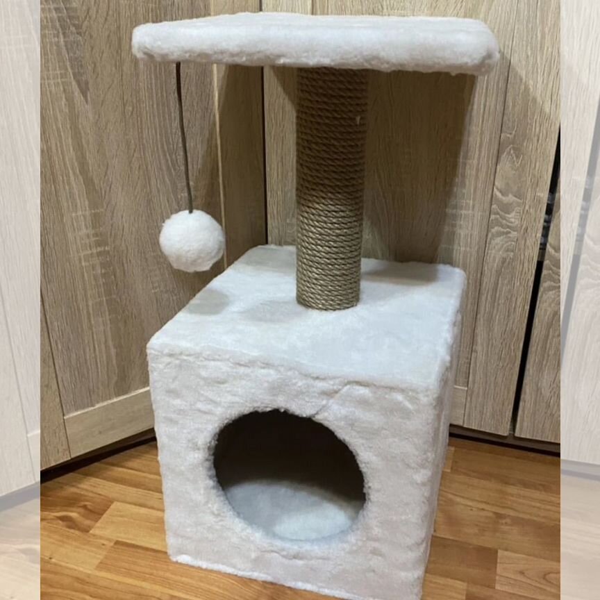 Когтеточка домик для кошки