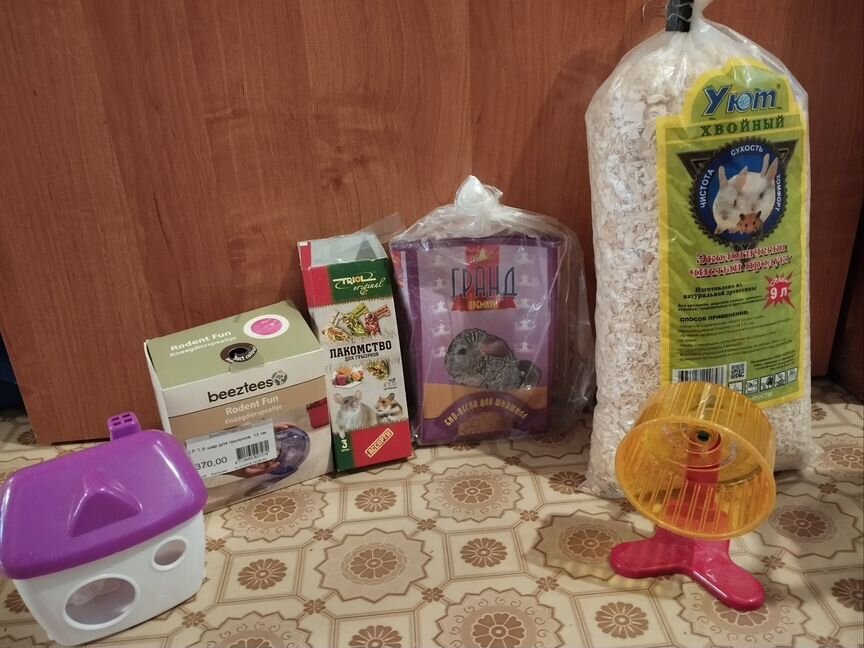 Уход за хомяком, клетка для хомяка