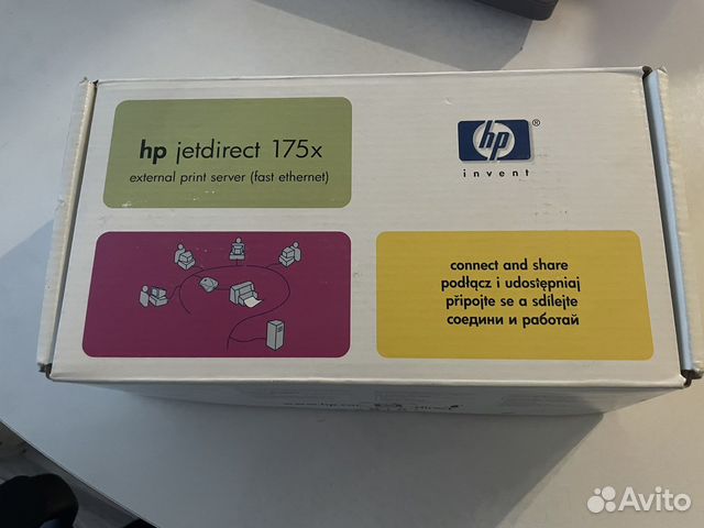 Принт сервер usb HP jetDirect 175 x купить в Перми | Электроника | Авито