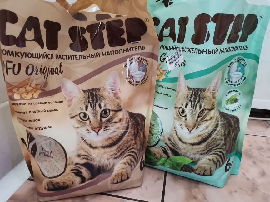 Соевый наполнитель тофу Cat Step